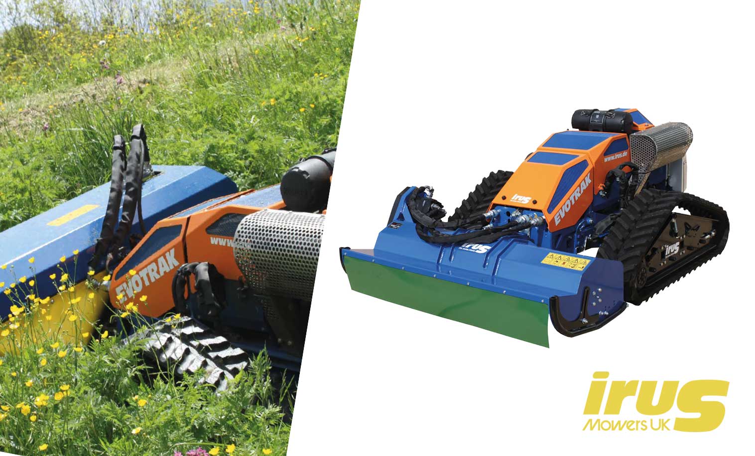 Evotrak - Irus Mowers UK Irus Mowers